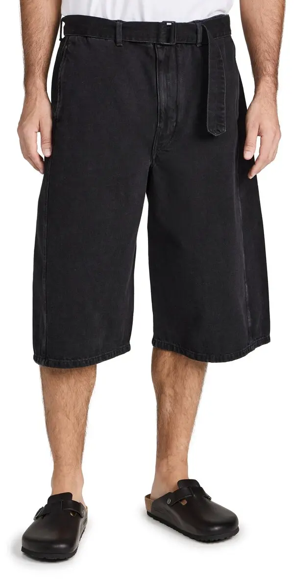 LEMAIRE TWISTED WORKWEAR SHORTS 48